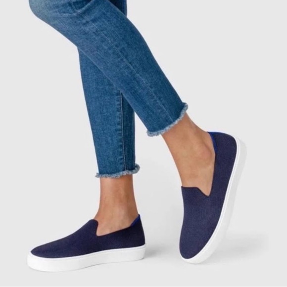 Rothy's | Shoes | Rothys Classic Navy Slip On Sneaker | Poshmark